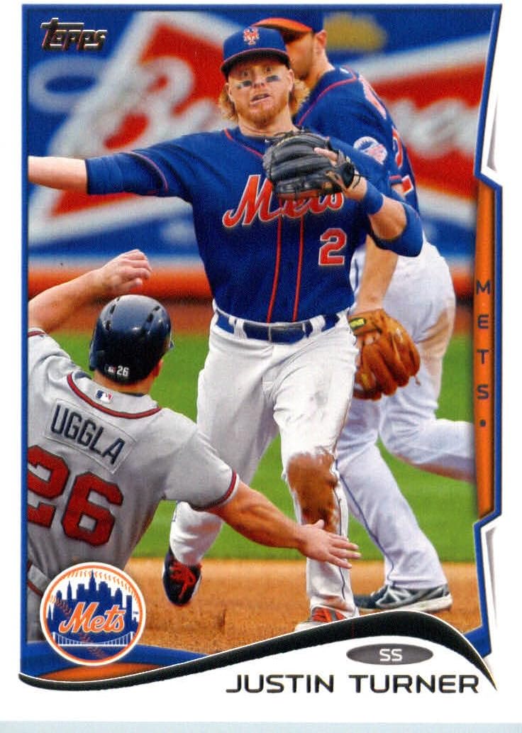 Amazon.com: 2014 Topps Baseball Card #187 Justin Turner : Collectibles ...
