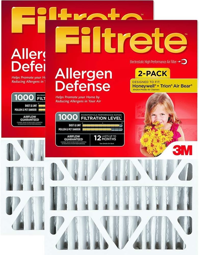 TopTech TT-FM-2025 TechPure TTFM2025 Air Filter 20x25x4 Top Tech OEM ...