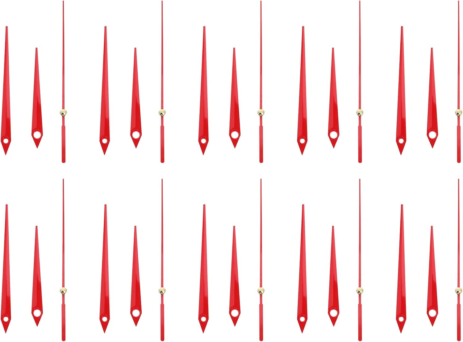 Amazon.com: Hemobllo 10 Sets DIY Wall Clock Needles Mute Clock Pointers ...