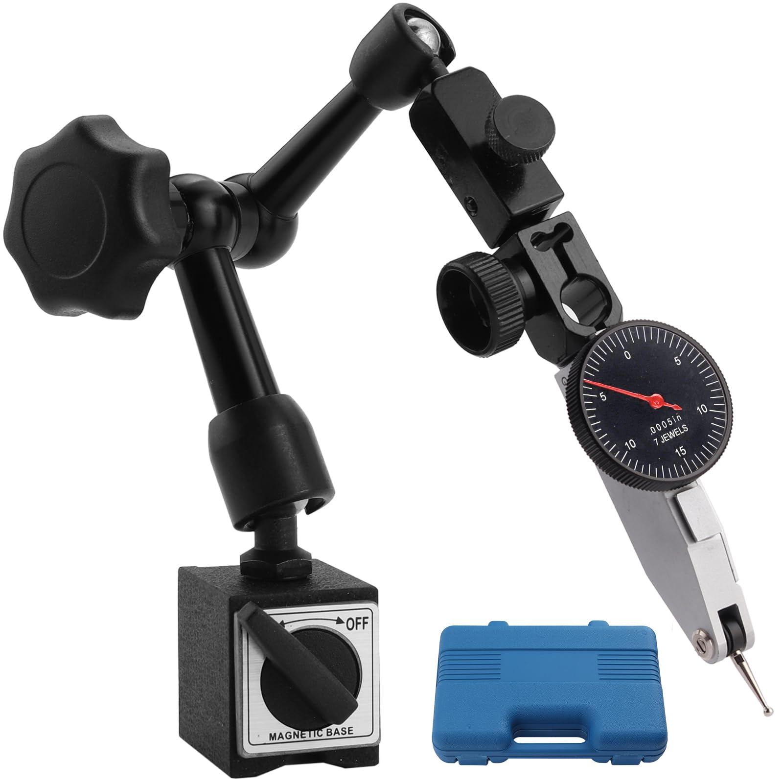 ALLmeter Dial Test Indicator with Magnetic Base,Lever Dial Indicator ...