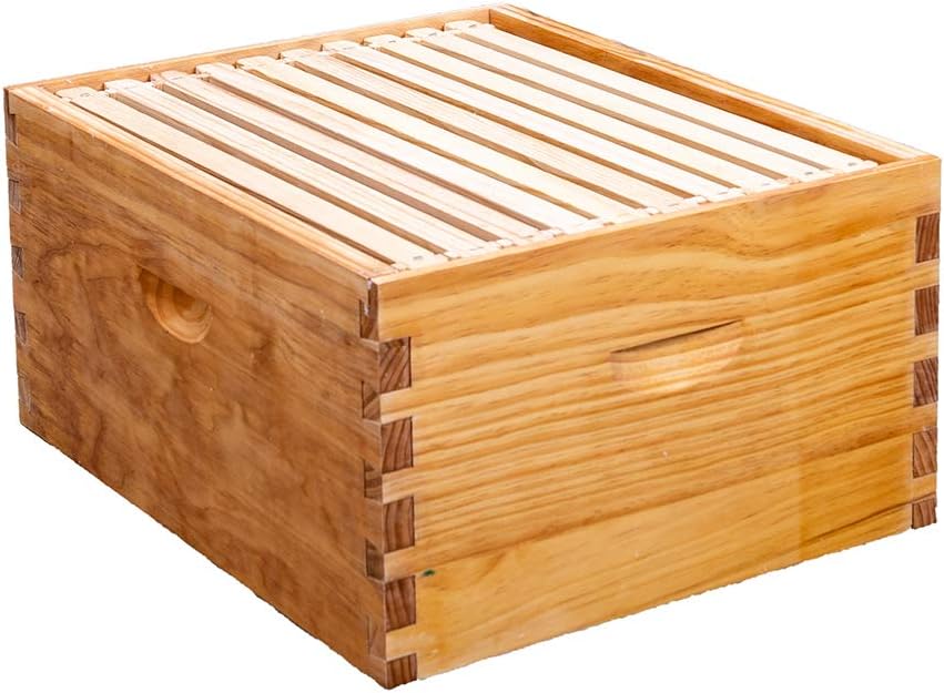 Amazon.com: Honey Lake 10-Frame Langstoth Deep Brood Bee Box ,Beeswax ...
