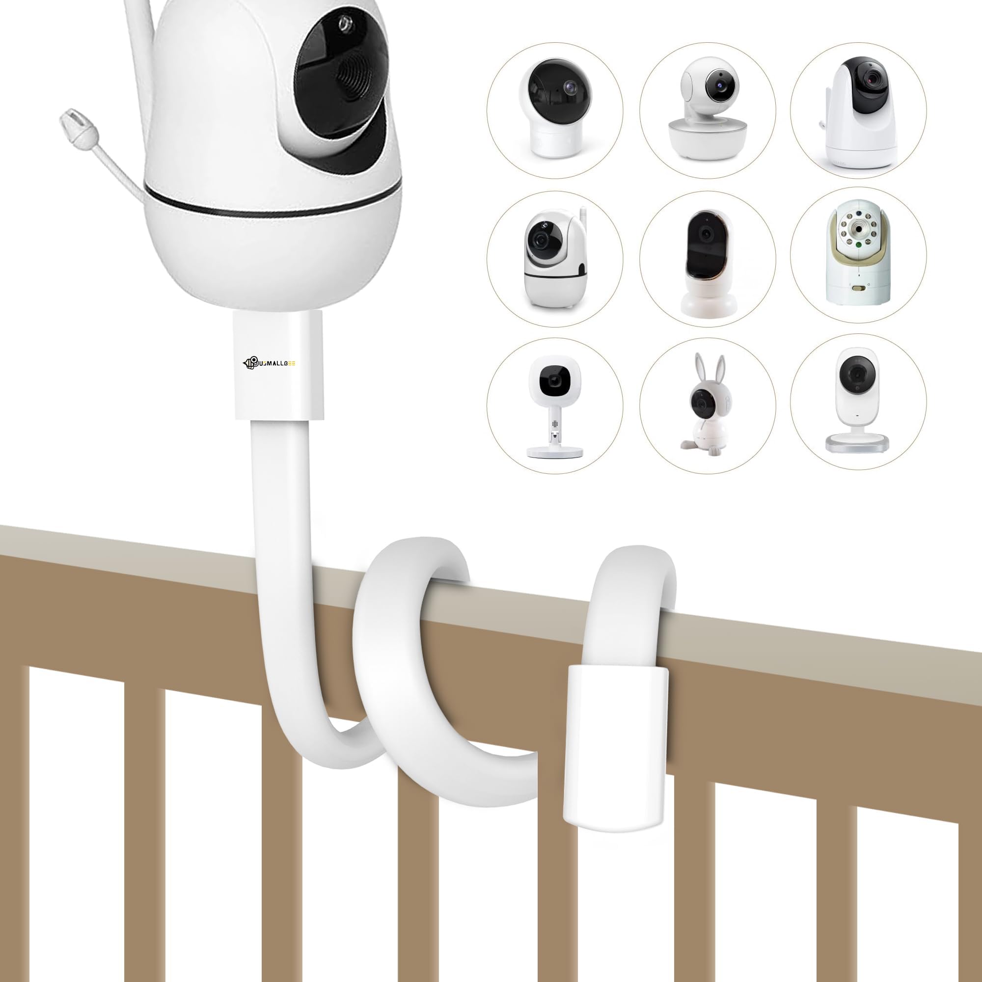 usmallbee Soporte para Monitor de bebé Arlo, Soporte de Cámara de Bebé ...