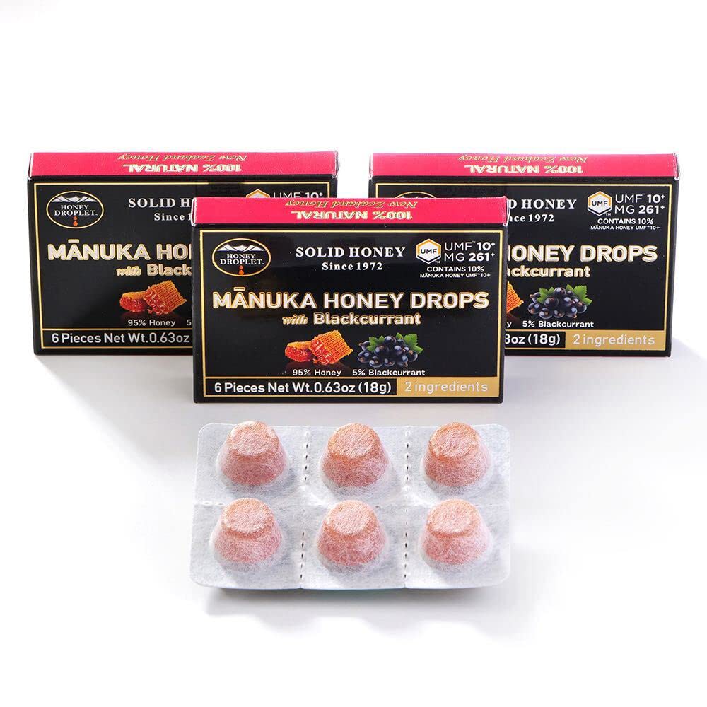 Amazon.com : [Honey Droplet] UMF™10+ (MG 261+) 100% Manuka Honey Drops ...