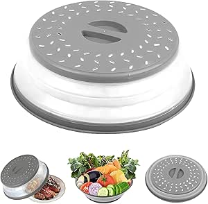 Microwave Bell, Microwave Plate Cover, Anti-Steam Bell Cover, Foldable ...