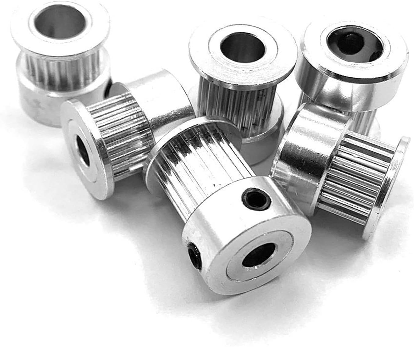 Amazon.com: xiang123F 2GT 20 Teeth 2GT Timing Pulley Bore 3/4/5/6/6.35 ...