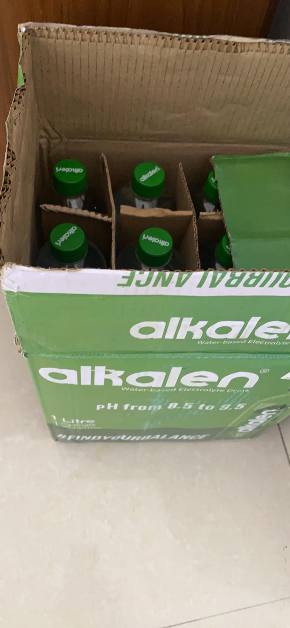 Alkalen Water-Based Electrolyte Drink pH 8.5 to 9.5 500ml (Pack of 24 ...