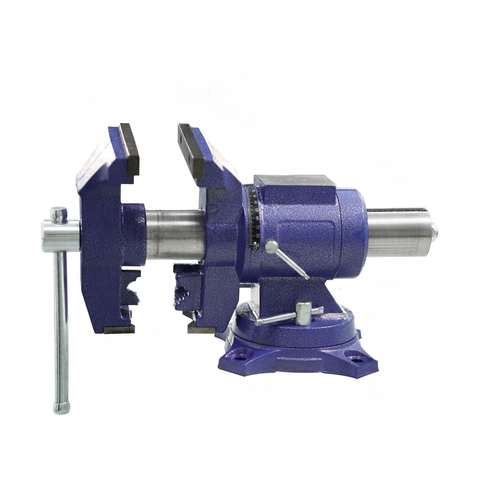 Snapklik.com : 6 Inch Multi-purpose Bench Vise,Cast Iron Bench Vise 360 ...