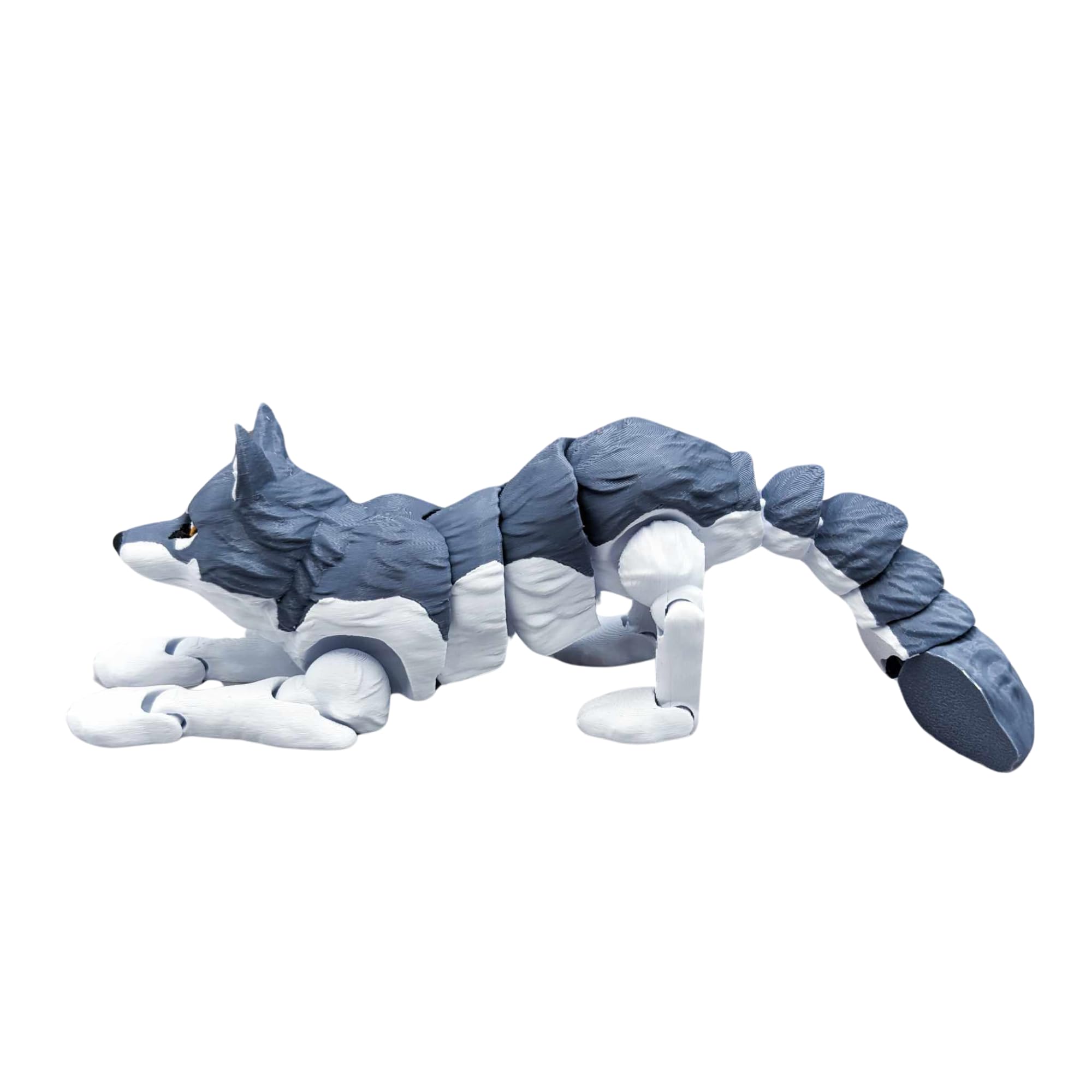 Amazon.com: Articulating 3D Printed Wolf Collectible Display Piece ...