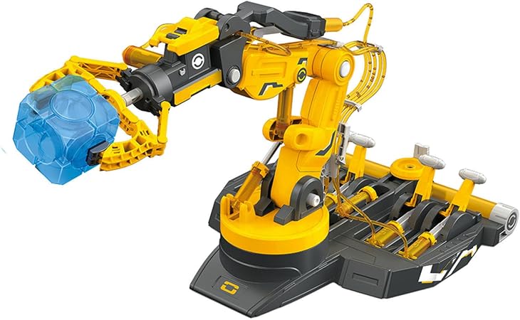Amazon.com: Hydraulic Robot Arm Kit STEM Building Projects Toy Science ...