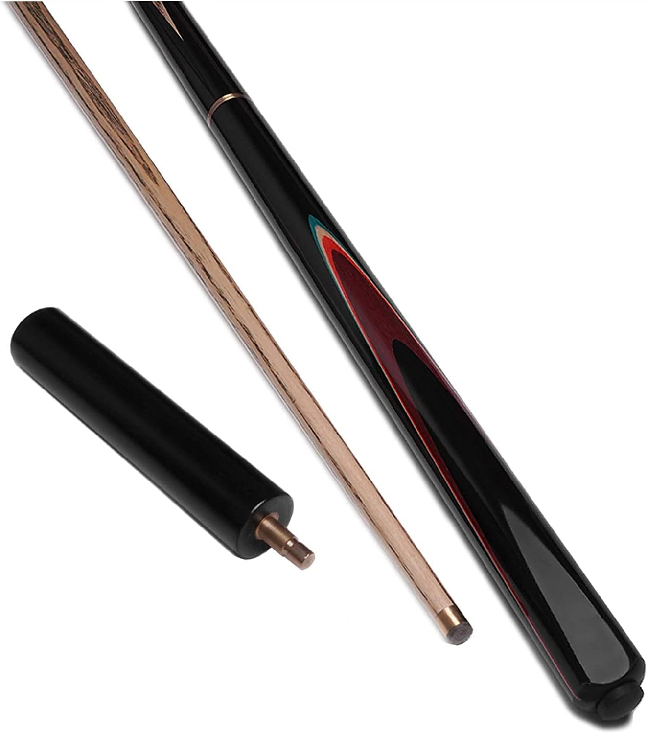 Amazon.com: Pool Cue Snooker Cues 3/4 Jointed Snooker Cue 9.5 Mm Tips ...