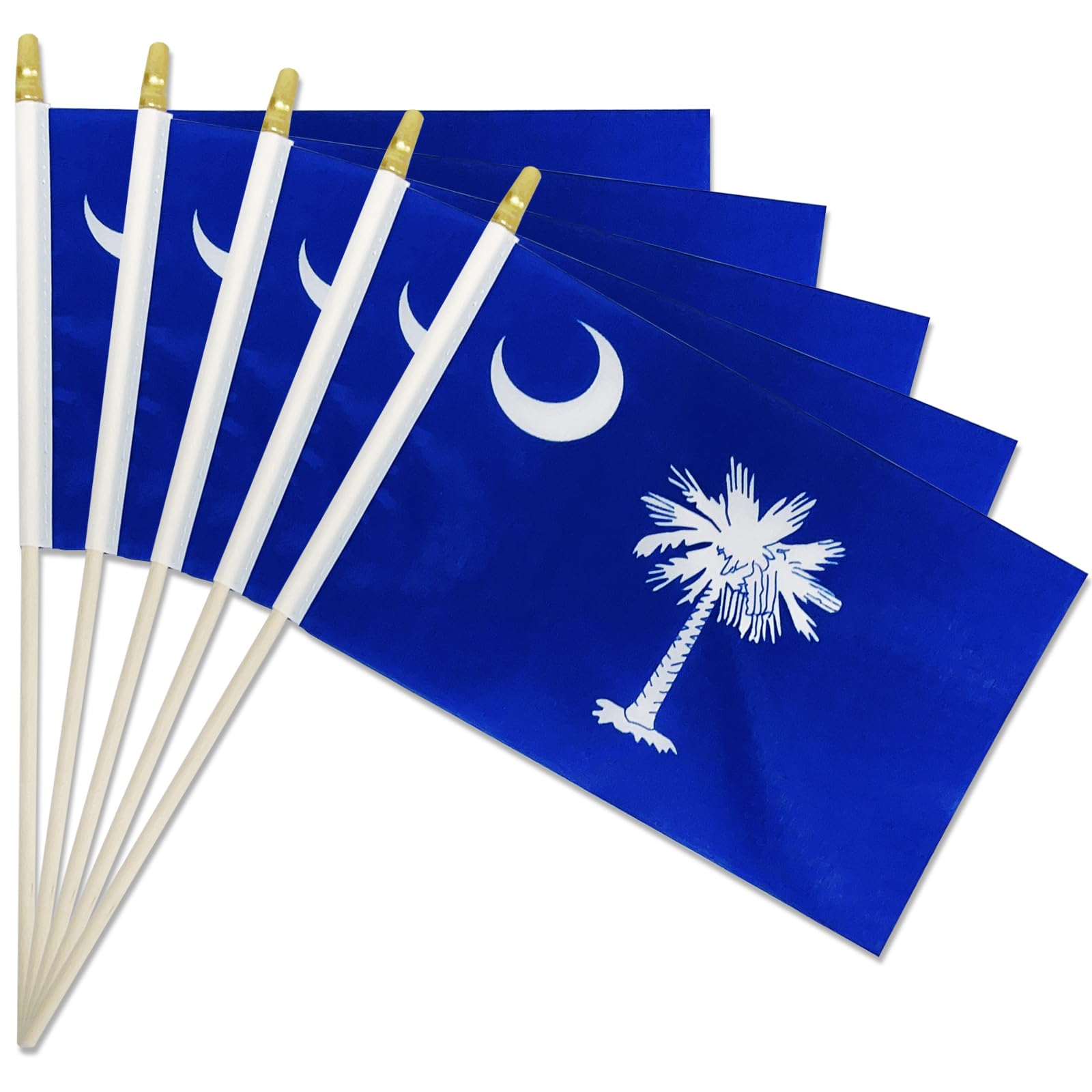Amazon.com : Pack of 20, Handheld South Carolina State Flags 5x8 Inch ...