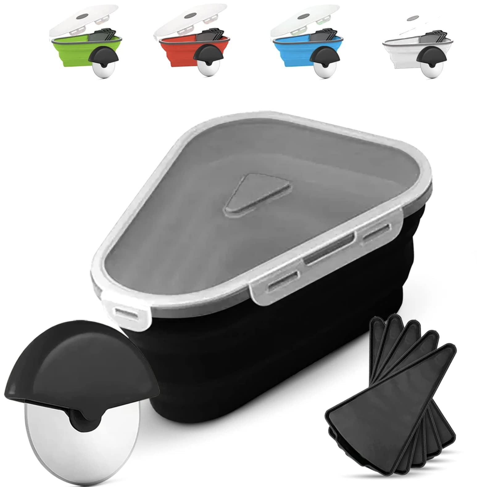 Buy Perfect Pizza Pack - Collapsible Pizza Storage Container & Pizza ...
