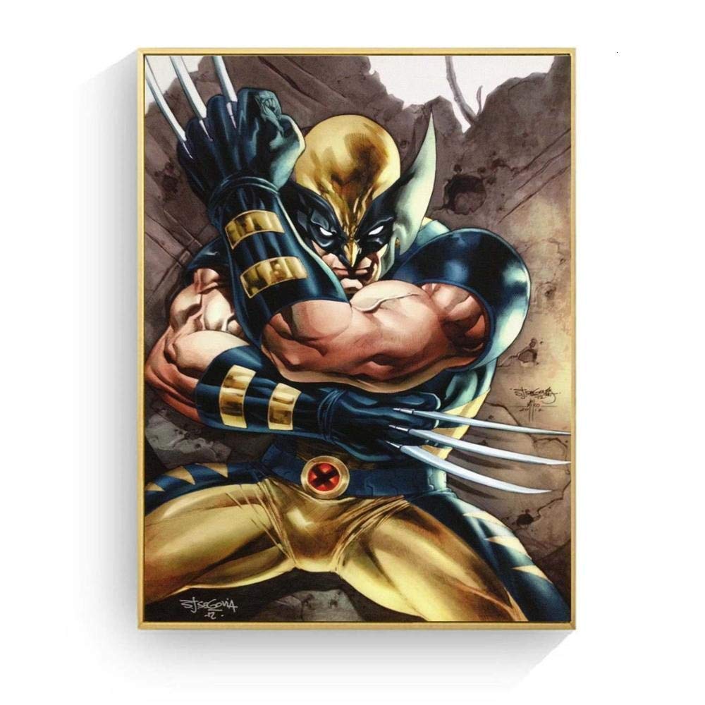 Arte Cómico Vintage De Wolverine Wolverine Comics