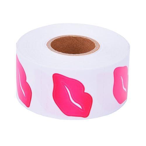 Snapklik.com : Lip Stickers, Perforated Self Adhesive Kisses Sticker, 1 ...