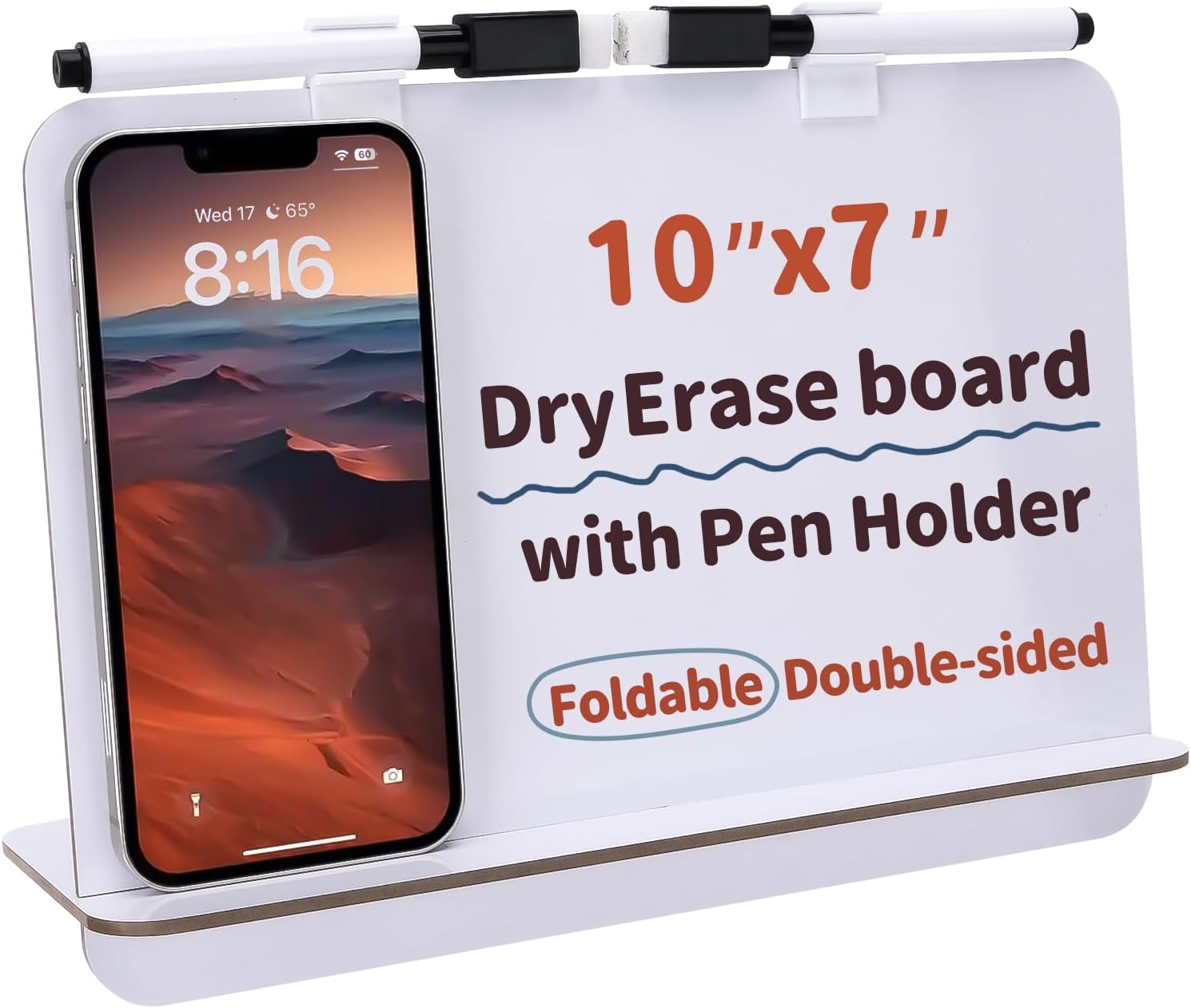 Amazon.com : Desk Whiteboard Small Dry Erase White Board 10‘’ x 7 ...