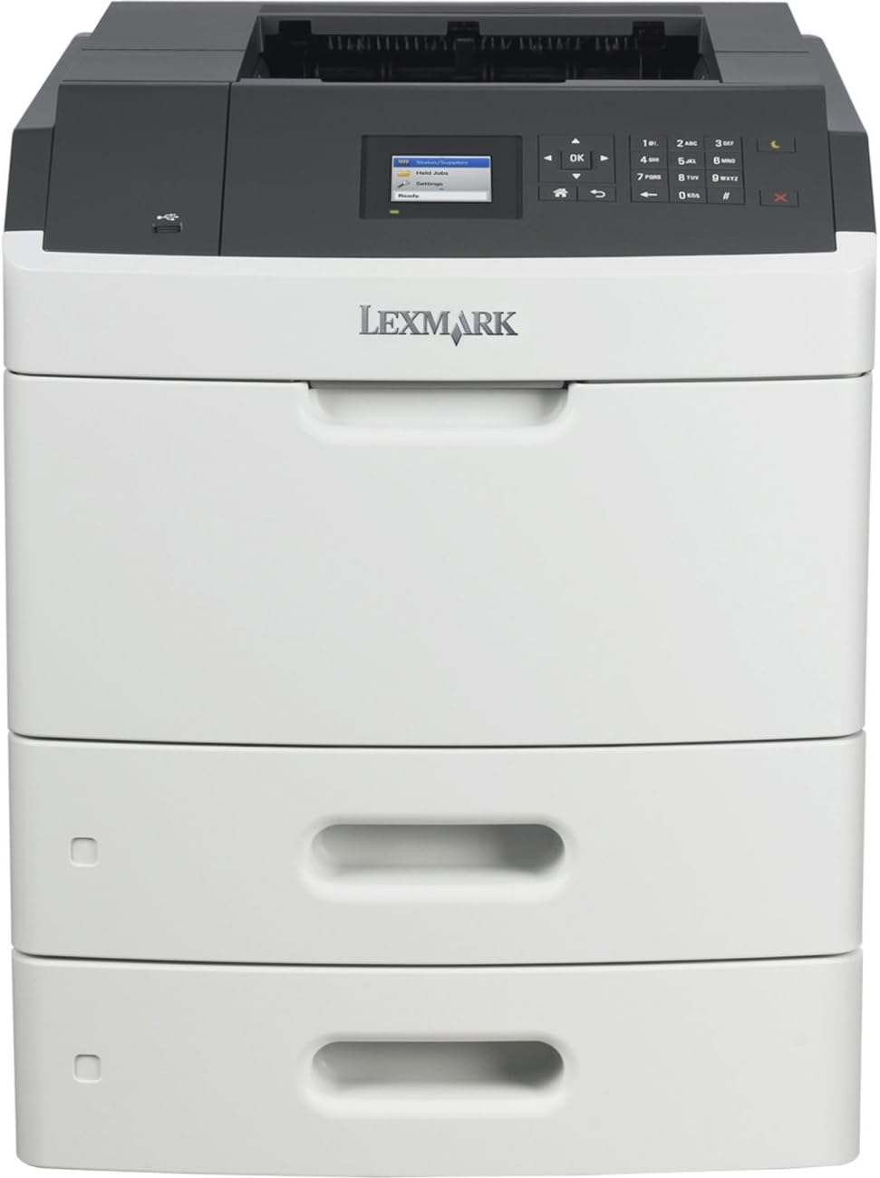 Amazon.com: Lexmark MS812DTN Monochrome Laser Printer - 70 ppm ...