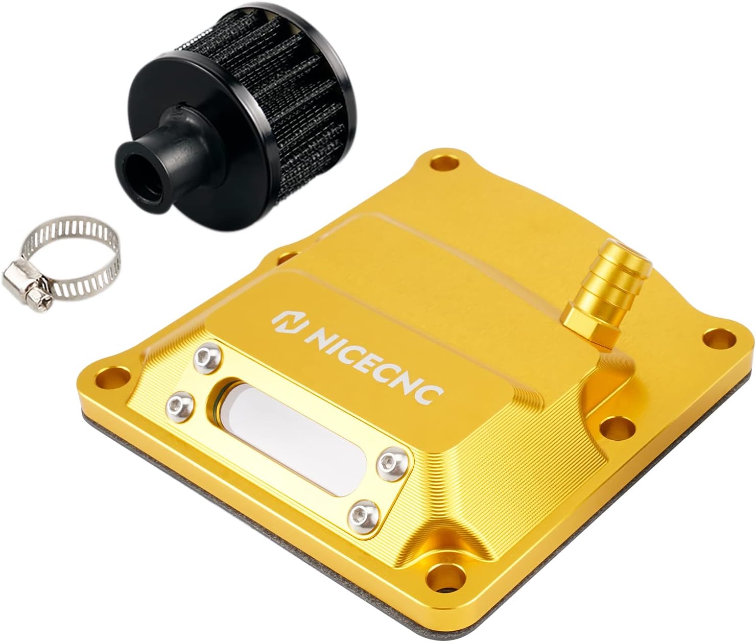 Amazon.com: NICECNC Gold Gearbox Transmission Top Cover Compatible with ...