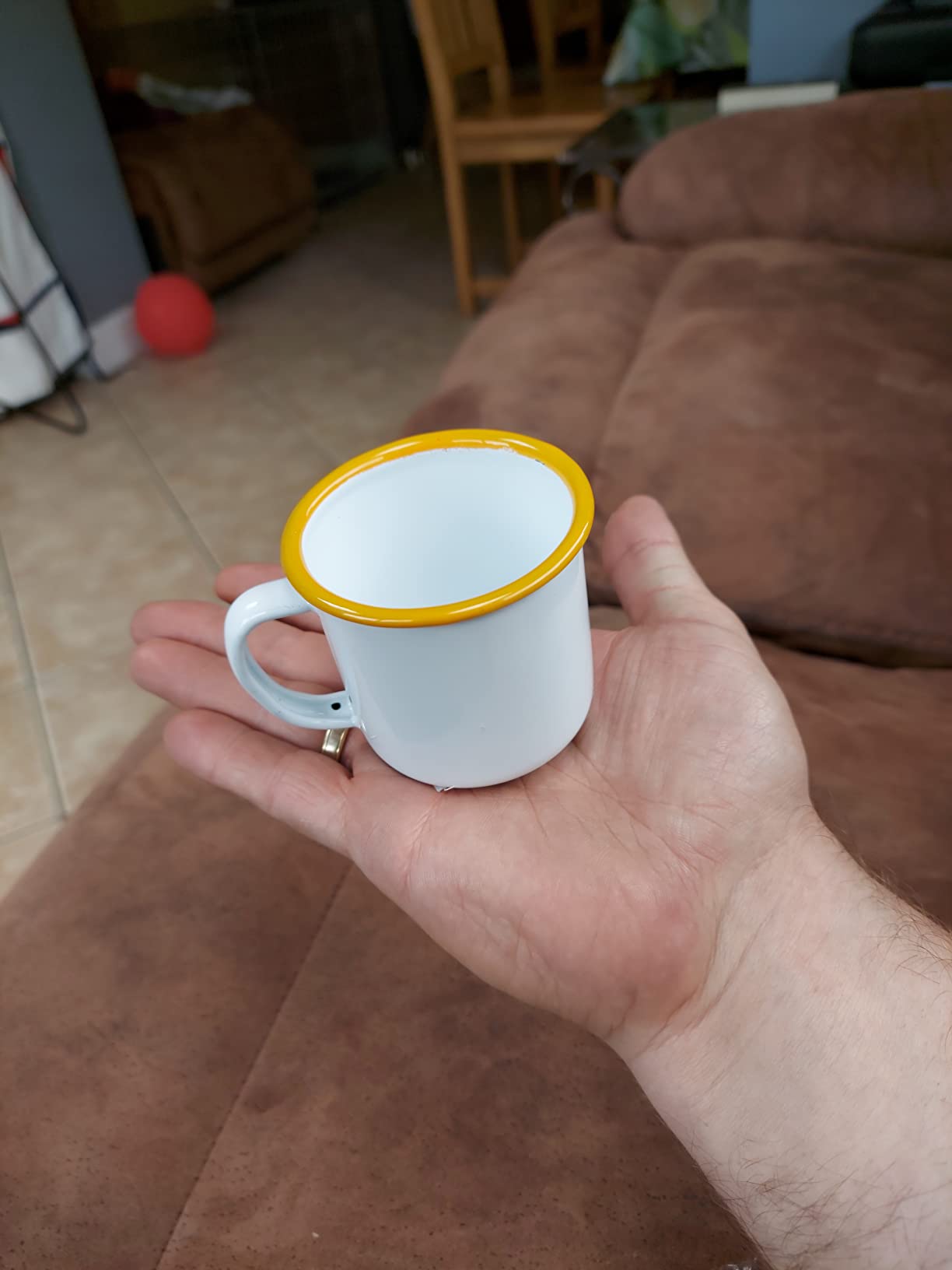 Argon Tableware Espresso Cups - 130ml - Pack of 6 - Multicoloured Small ...