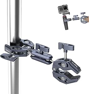 Amazon.co.jp: SmallRig Super Clamp Ball Head Magic Arm Crab Scissors ...