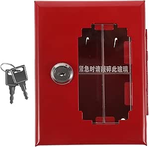 Amazon.com: SOLUSTRE Emergency Key Box with Lock and Keys Key Safety ...