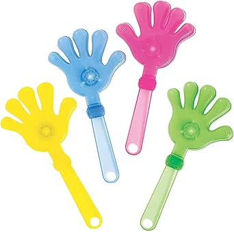 Amazon.com: SEDLAV Large Light-Up Hand Clappers - 5.5" x 11" Plastic ...