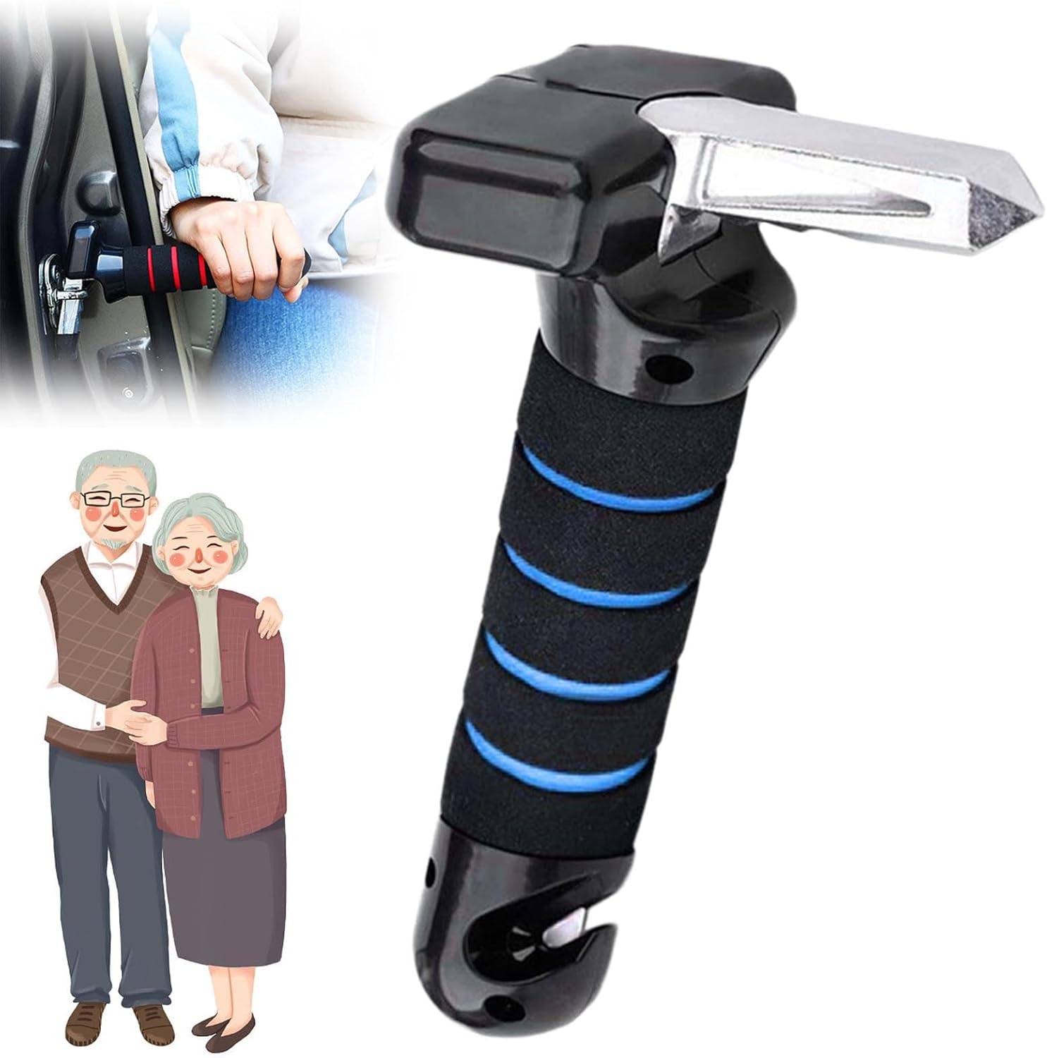 Amazon.com: Car Handle Assist, Portable Car Door Handle for Elderly, 3 ...