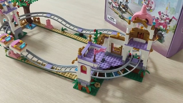 Rollercoaster Architecture Castle Building