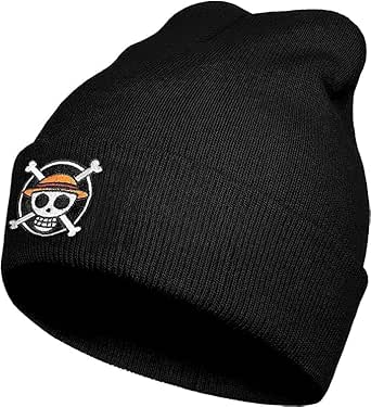 Amazon.com: Anime Skull Beanie Hat for Men and Women, Emo Goth Cool ...