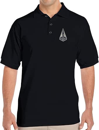 Future of Flight Space Force MMXIX Logo Embroidered Patch Polo-Small ...