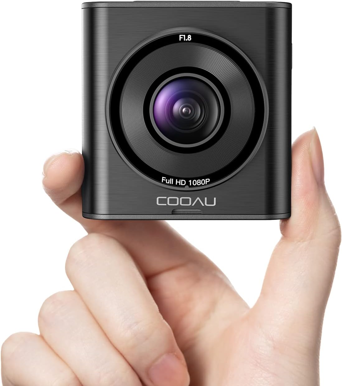 Cooau Mini Dash Cam Front 1080p Dash Camera For Cars With 2 Ips Screen Dashcam Wide Angle