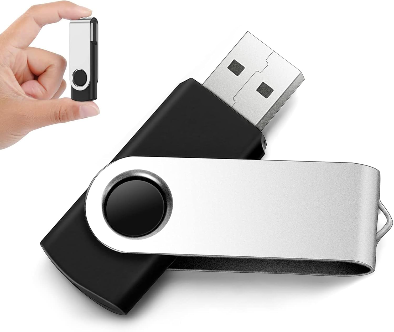 Amazon.com: USB Swivel USB 256GB 3.0 Flash Drive USB USB Thumb Drive ...