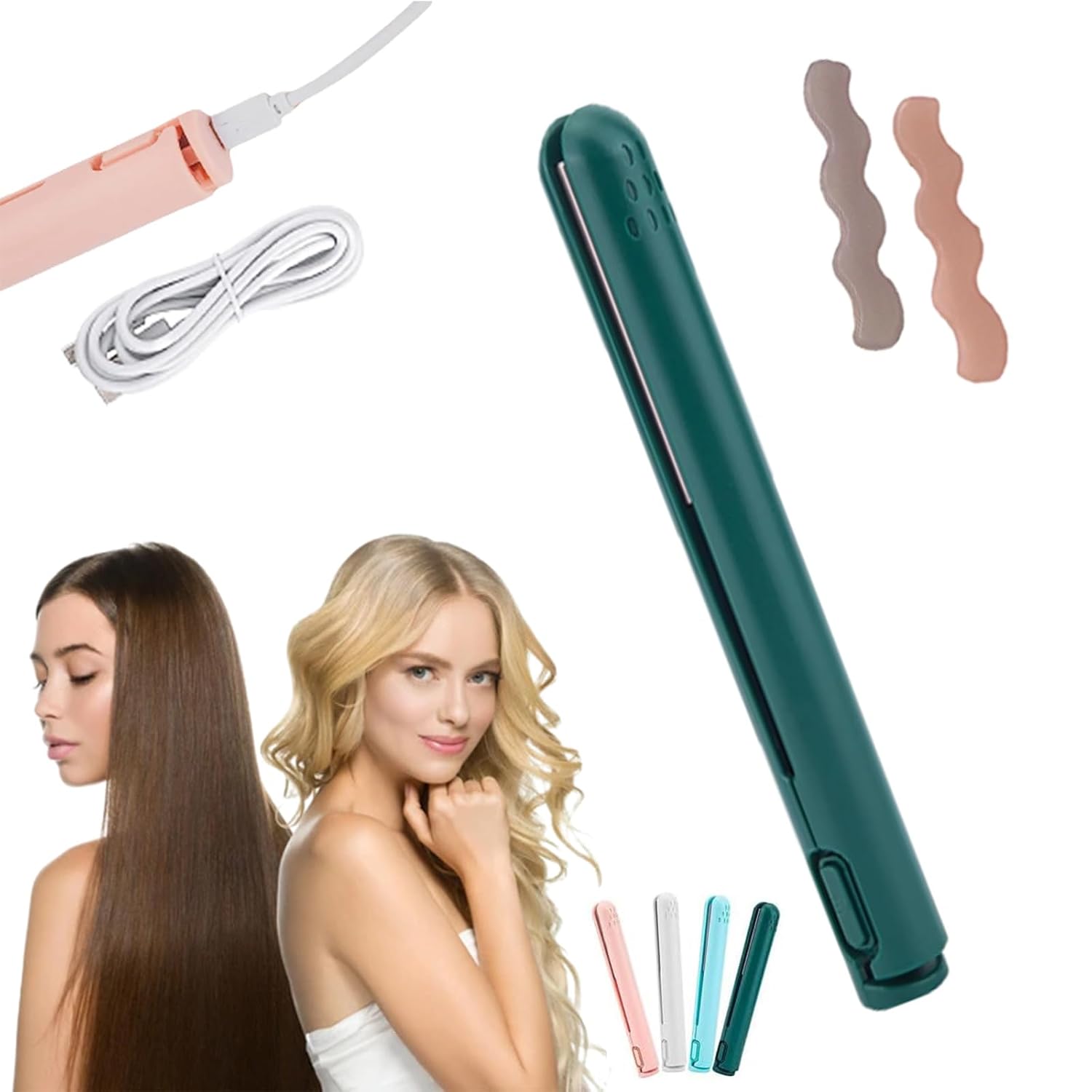 Amazon.com : Beyonddraw Mini Dual-purpose Curling Iron, Mini Ceramic ...