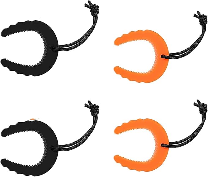 4Pcs Pinch Clip Stoppers Stoppers Alarm Protectors Security C Type Door ...