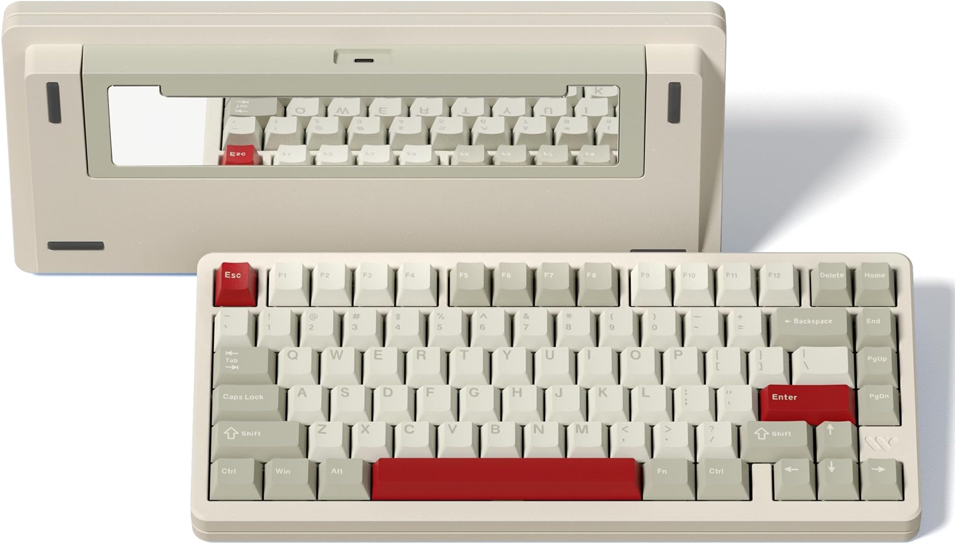 Womier SK75 75% Wireless Mechanical Gaming Keyboard, VIA Custom Pre ...