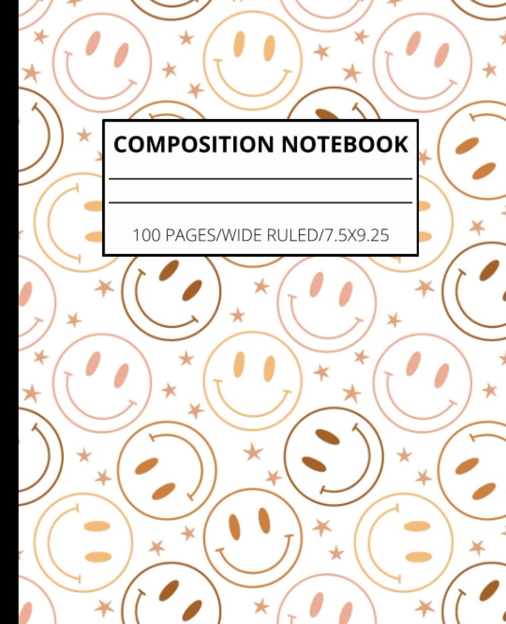 Amazon.com: Composition Notebooks Cute Wide Ruled For Teen Girls 100 ...
