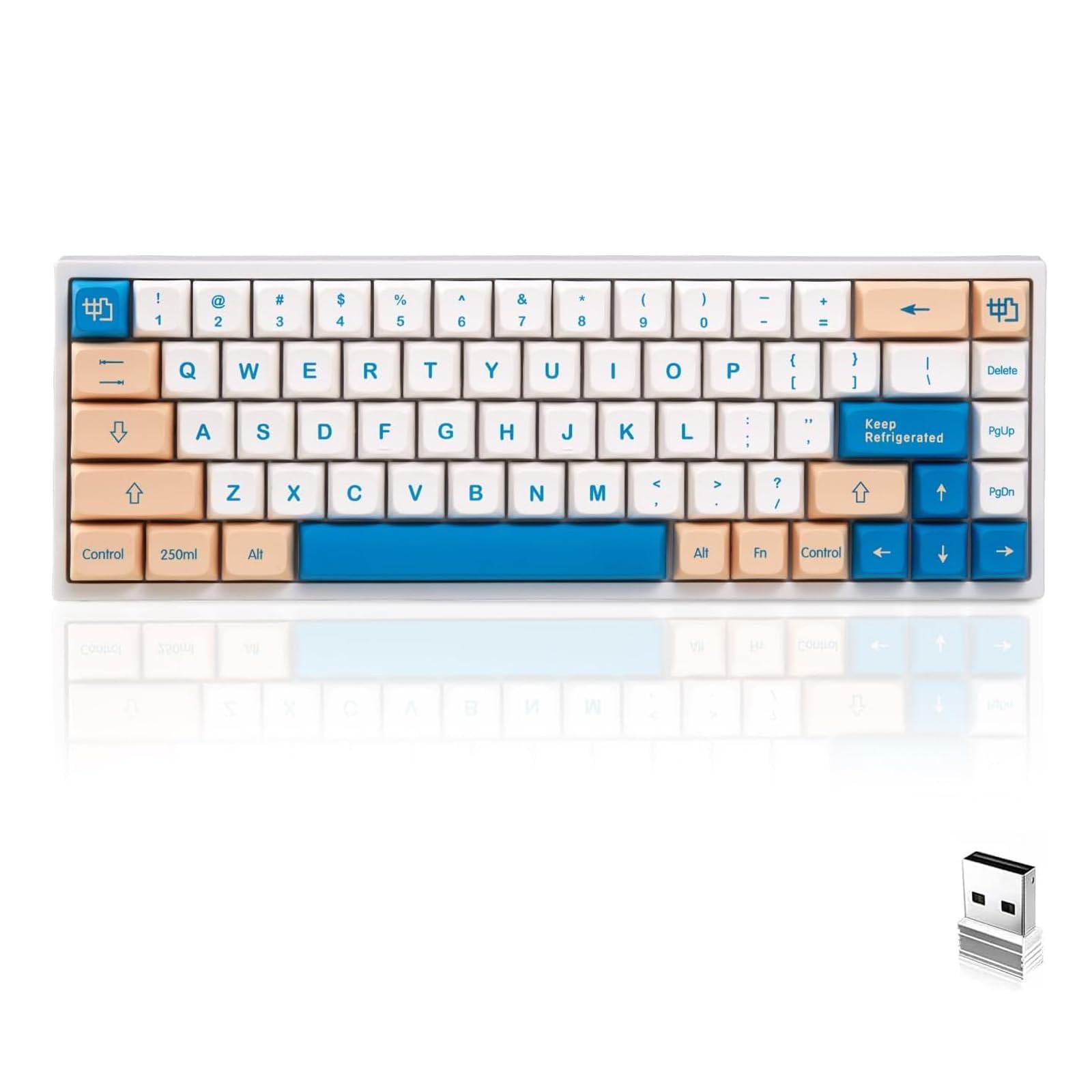 Boyi BOYI HOT SWAPPABLE TRI MODE RGB KEYBOARD
