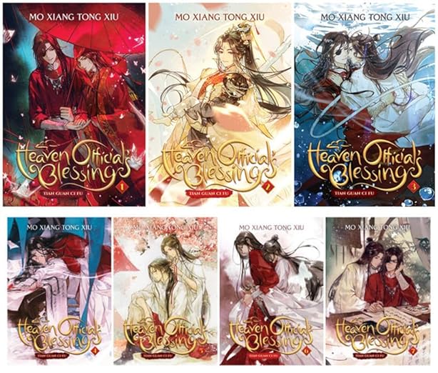 Heaven Official’s Blessing: Tian Guan Ci Fu Series 7 Books Set ( Vol. 1 - Vol. 7) By Mo Xiang ...