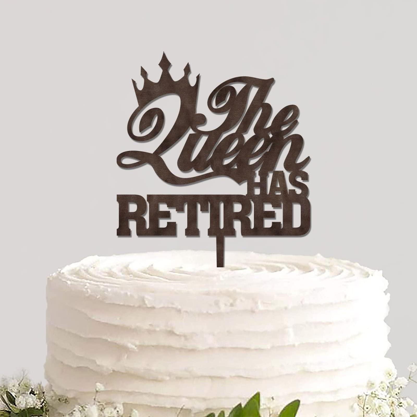 Funny Retirement Cake
