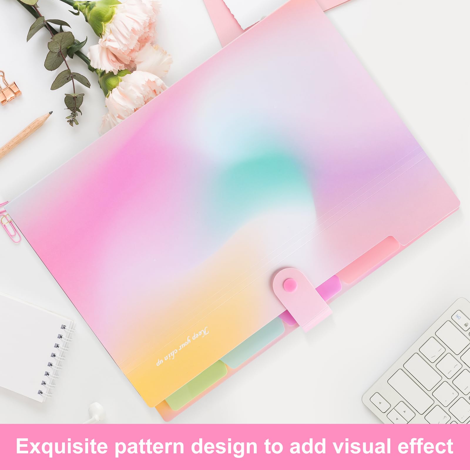 Snapklik.com : Ddaowanx Expanding File Folder, Letter A4 Size Accordion ...