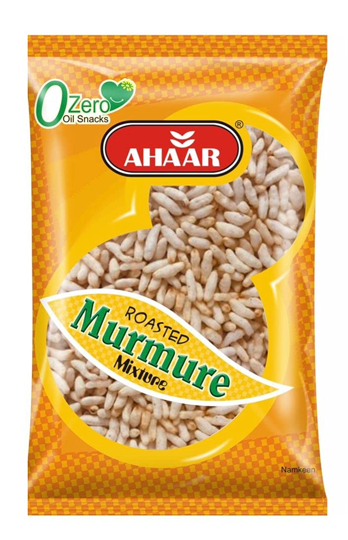 Ahaar Puffed Rice | Roasted Murmure Mixture (Murmure Mixture) : Amazon ...