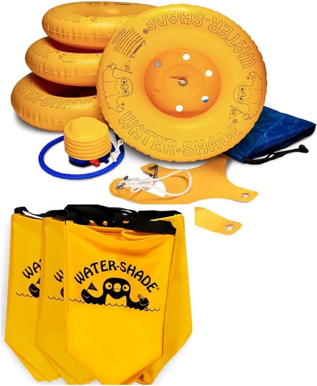 Amazon.com: Water Shade Canopy Float Kit & Wind Anchor Bundle - Pop-Up ...