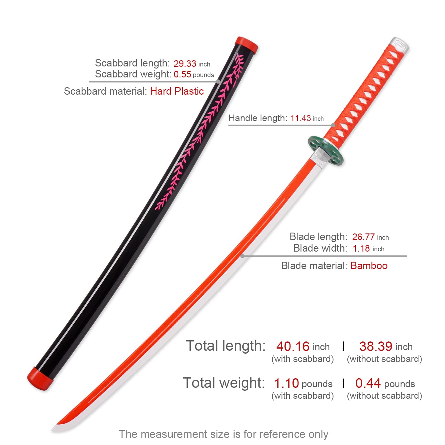 Zisu Bamboo Blade Demon Slaye...B09T5KLJ3T | Encarguelo.com