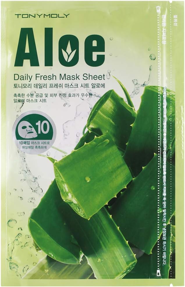 Amazon.com: TONYMOLY I'm Real Sheet Mask, Pack of 10 : Beauty ...