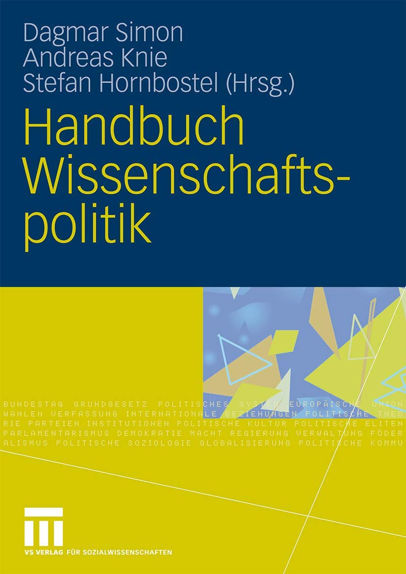 Amazon.com: Handbuch Wissenschaftspolitik (German Edition ...
