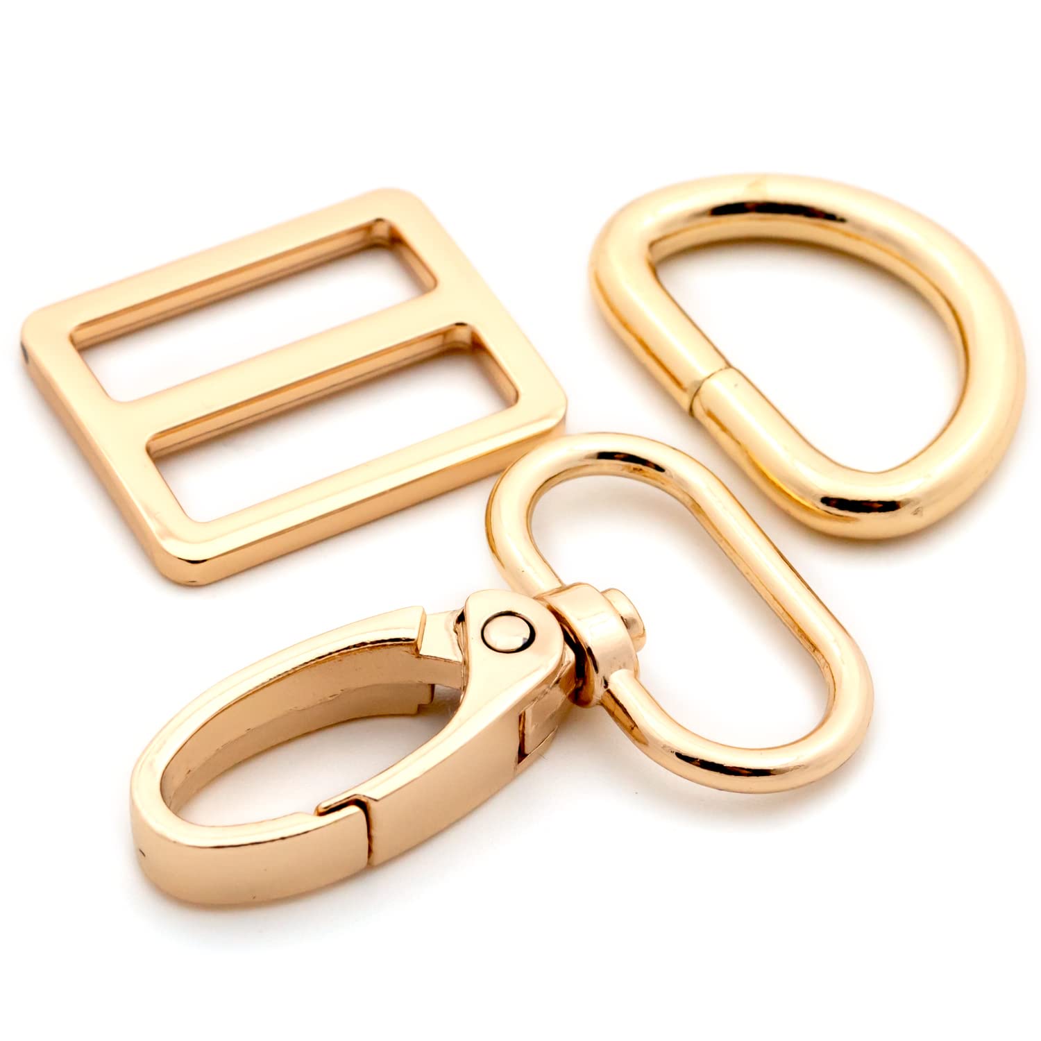 Amazon.com: Oval Ring Swivel Lobster Claw Clasps, 5 Set Keychain Clasp ...