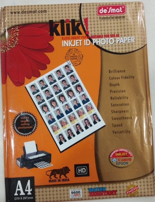 Inkjet ID Photo Paper X2 Combo : Amazon.in: Office Products