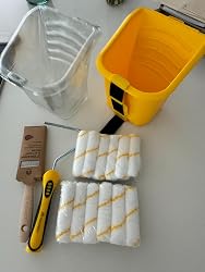 Amazon.com: Voomey Paint Cups,Paint Bucket Hand Held,Paint Roller 4 ...