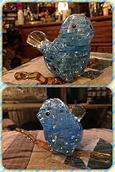 Amazon.com: Bepuzzled Original 3D Crystal Puzzle - Bird - Fun yet ...