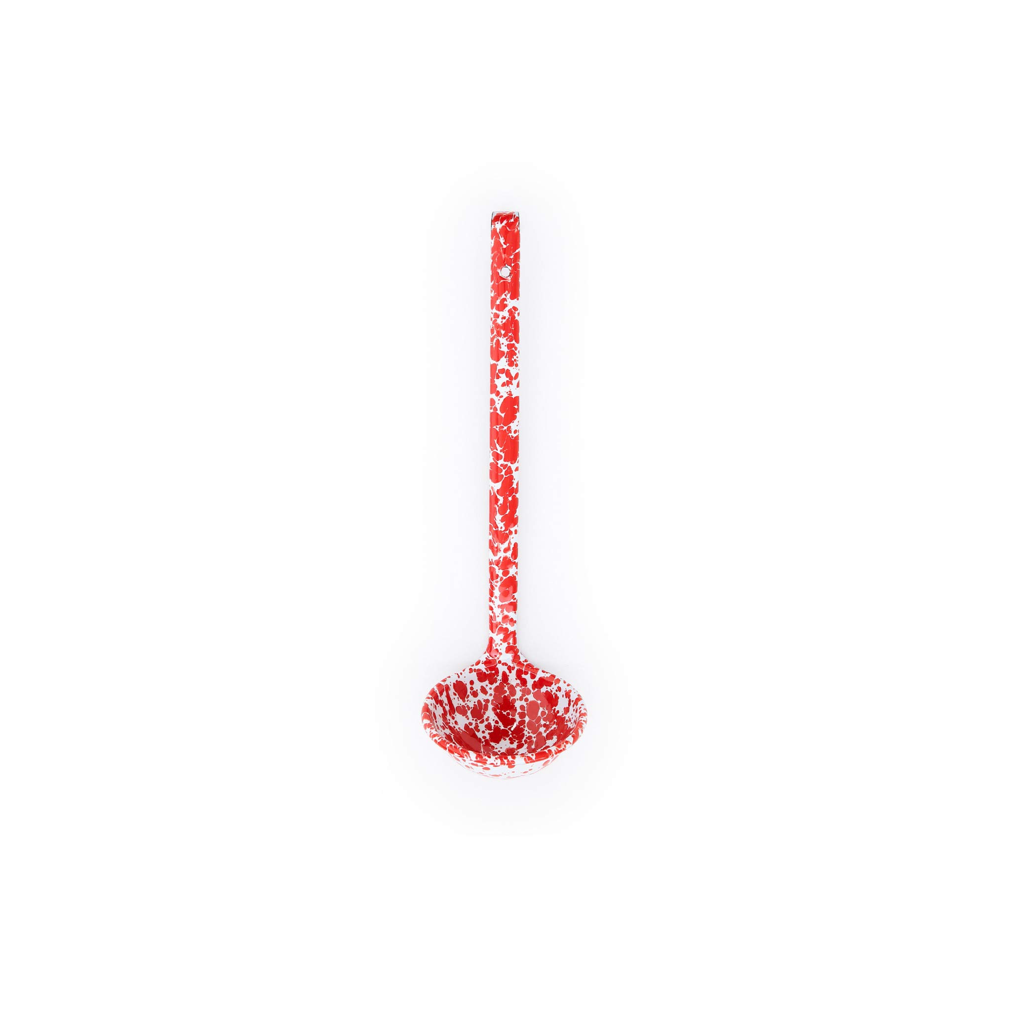 Amazon.com: Enamelware Ladle, 12 inch, Red/White Splatter: Kitchen ...