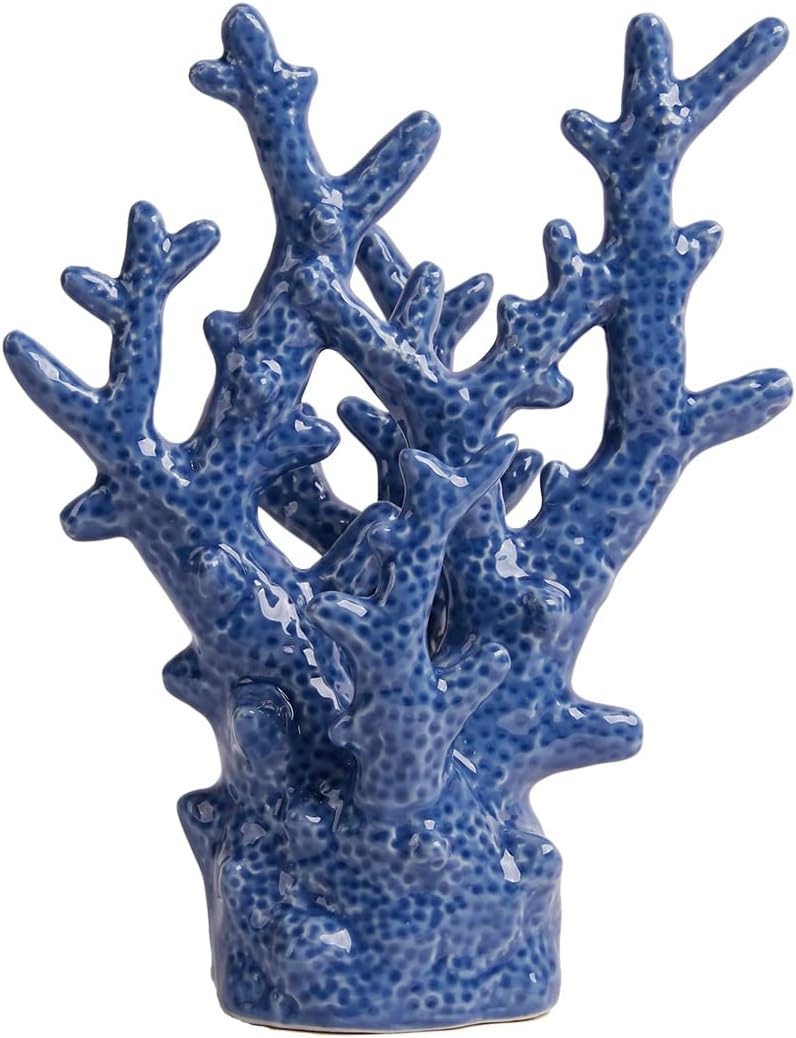 Amazon.com: SEINHIJO Coral Sculpture Arts Ocean Decor Figures Modern ...